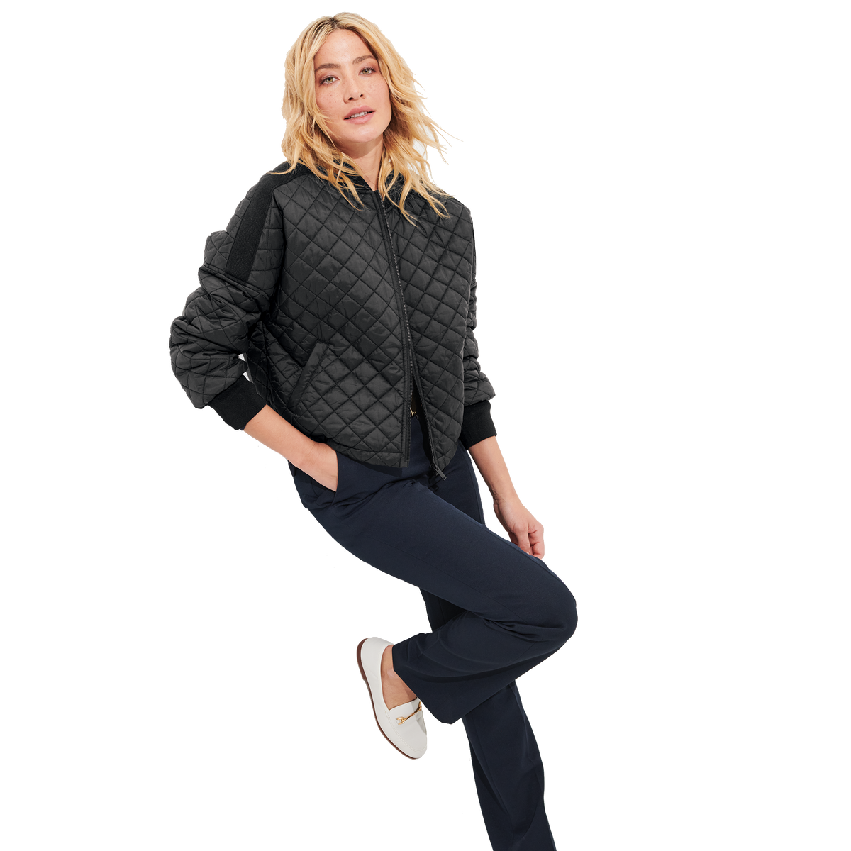 B2509W Women's Boxy Quilted Jacket – Bryant Logo Store